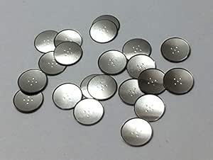 100pcs 5.0 Mm Diameter Circle Round Shape Metal Dome Switch 100 G Force ...
