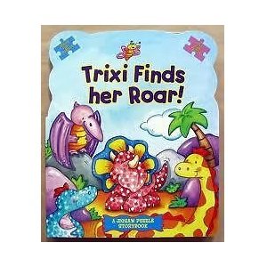 Amazon | Trixi Finds Her Roar! (Jigsaw Books) | Activity Books