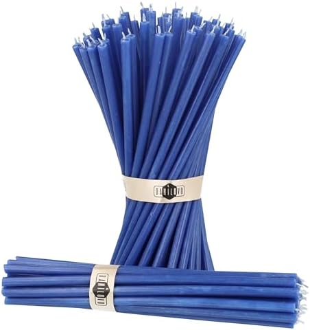 Amazon.com: Danilovo Pure Beeswax Candles - No-Drip, Smoke-Less, Tall ...