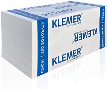 Styrofoam isoleringsplader EPS DEO 035 dm - 100 kPa - tykkelse 40 MM (1 ...