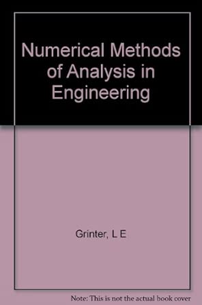Numerical Methods of Analysis in Engineering | Amazon.com.br