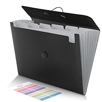 SKYDUE Expanding File Folder with 7 Pockets, Accordion File Organizer ...