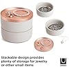 Amazon.com: Umbra Tesora Jewelry Box, Two-Tier Resin Storage Container ...