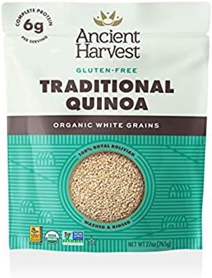 Amazon.com : Ancient Harvest Organic Quinoa, Traditional, 27 oz. Bag ...