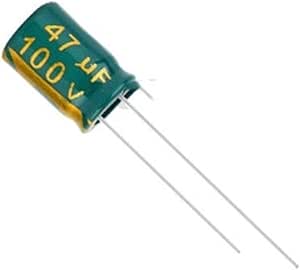Amazon.com: 10pcs 100V47UF 100V 47UF 8 * 12MM 10 * 13MM Low ESR/impedance High Frequency ...