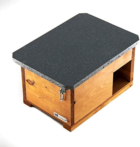 Selections Wooden Barkwood Hogitat Hedgehog House Shelter : Amazon.co ...