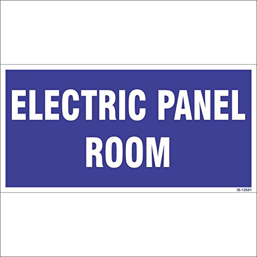 Signageshop Electric Panel Room Sign : Amazon.in: Industrial & Scientific