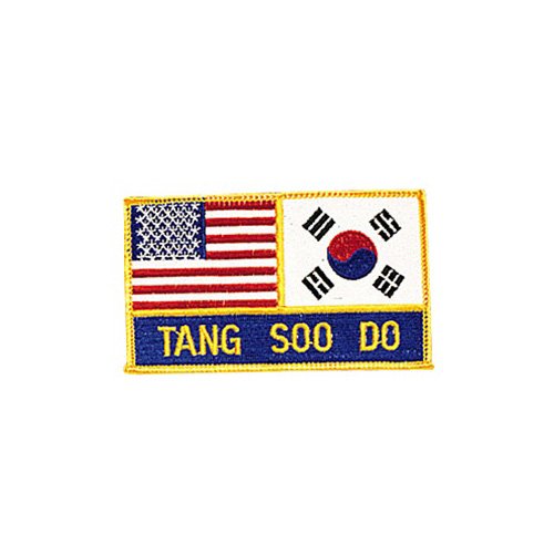 Snapklik.com : USA Korea - Tang Soo Do Patch - 4 Dia.