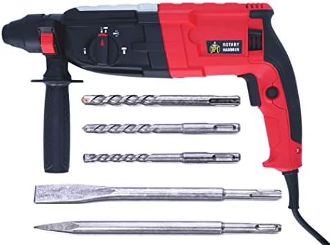 JPT 26MM 800W HEAVY DUTY CORE ROTARY HAMMER DRILL WITH CHISELING ...