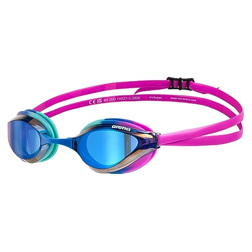 ARENA Unisex Adults Python Racing Swim Goggles for Men and Women Anti ...