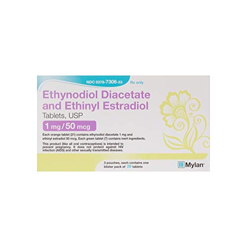 Ethynodiol - Ethinyl Estradiol 28-day