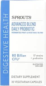 Amazon.com: Generic Sprouts Advanced Blend 80 Billion CFU Daily ...