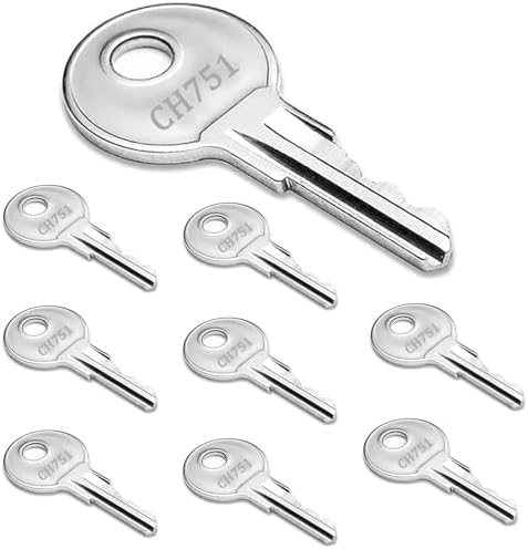 Amazon.com: CH751 Keys,Pack of 9 CH751 RV Keys for RV Compartments ...
