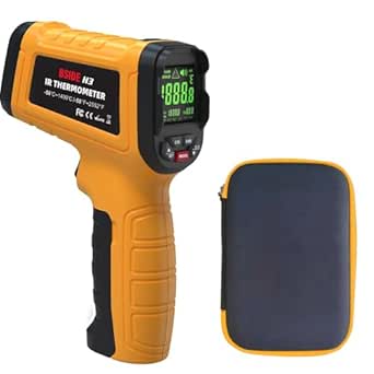 Amazon.com: SUETTLA Infrared Thermometer Temperature Gun, High Temp Gun ...