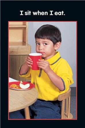 Amazon | I Sit When I Eat. (Reminder Posters) | Totline | Education