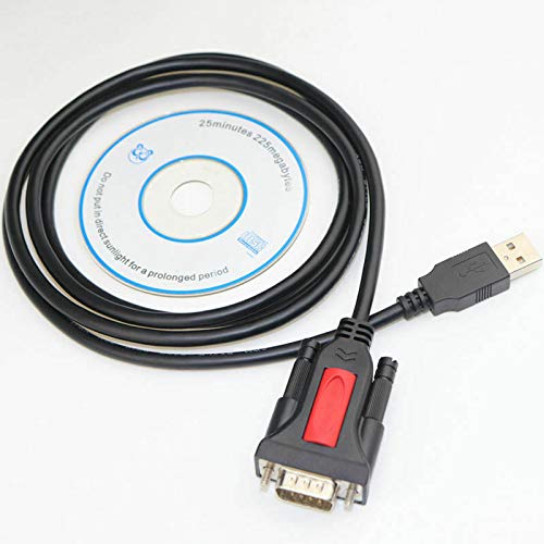 2X(USB to Rs232 Adapter Prolific Pl2303 Chipset USB 2.0 to Rs232 9 Pin ...