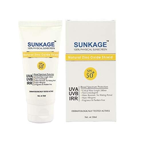 Sunkag Physical Sunscreen 50ML : Amazon.in: Beauty