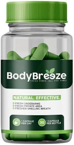 Amazon.com: BodyBreeze Internal Deodorant Supplement | Natural ...