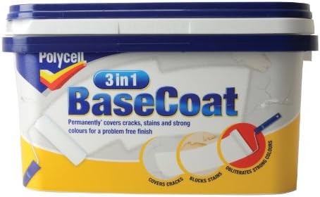 Polycell 3IN1BC25L 2.5L 3-in-1 Basecoat : Amazon.co.uk: DIY & Tools