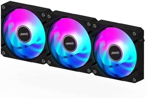 AORUS EZ Chain Fan 120 (3-Pack), 120mm Hydro Dynamic Bearing ARGB ...