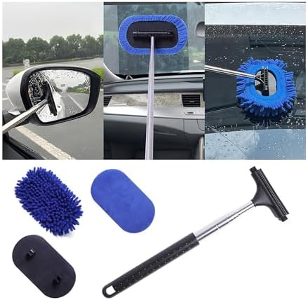 Vivo Technologies Extendable Car Window Cleaner,49cm Glass Cleaner ...