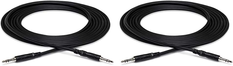 Amazon.com: HOSA CMM-105 3.5 mm TRS to 3.5 mm TRS Stereo Interconnect ...