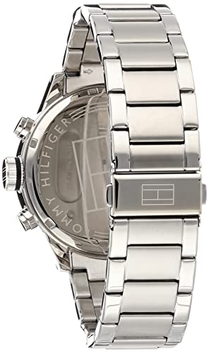 Tommy Hilfiger Men's 1791141 Cool Sport Analog Display Quartz Silver ...
