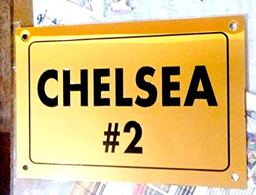 Customized House Name Plate, Gold Plated/Titanium Solid Metal Name ...