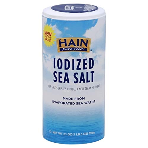 Amazon.com : Hain Iodized Sea Salt : Grocery & Gourmet Food