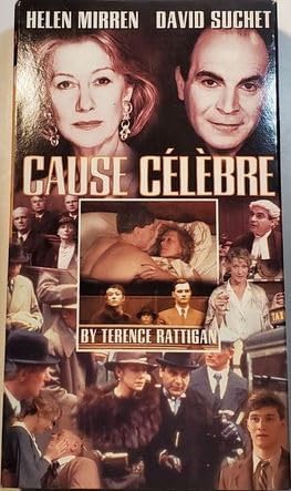 Cause célèbre [VHS] : Helen Mirren, Harry Andrews, David Suchet, David ...
