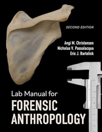 Amazon.com: Lab Manual for Forensic Anthropology: 9798823309370 ...