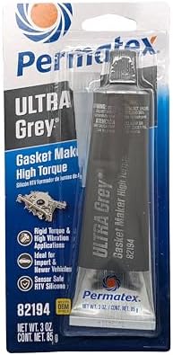 Permatex 82194 Ultra Grey Rigid High-Torque RTV Silicone Gasket Maker ...