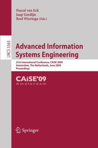 Advanced Information Systems Engineering: 21st International Conference ...