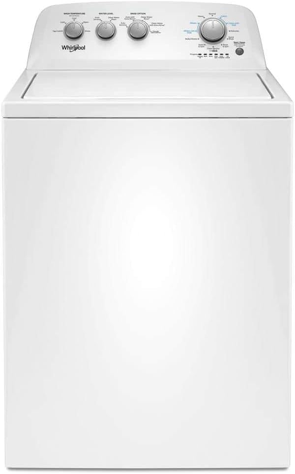 Amazon.com: Whirlpool WTW4855HW 3.8 Cu. Ft. White Top Load Washer ...