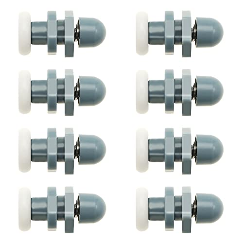 ECSiNG 8PCS Shower Door Rollers Runners Sliding Roller Track Door Wheel ...