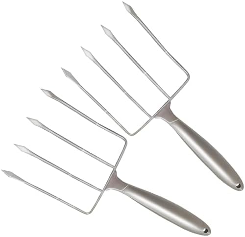 Amazon.com: Turkey Lifter Forks - Set of 2 Stainless Steel Turkey ...