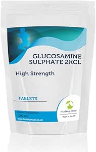 Glucosamine Sulphate HIGH Strength 2KCL 1000mg Tablets : Amazon.co.uk: Health & Personal Care