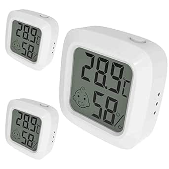 Amazon.com: Indoor Weather Station, Digital Humidity Meter, Precision ...