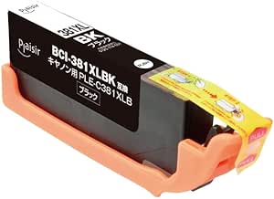 Amazon.co.jp: キヤノン対応 プレジール BCI-381XLBK互換インク ブラック染料 PLE-C381XLB : パソコン・周辺機器