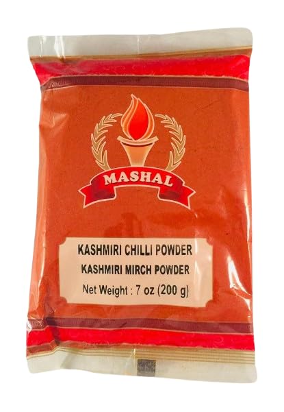 Amazon.com : Mashal Kashmiri Chili Powder 7 oz (200 gm) : Grocery ...