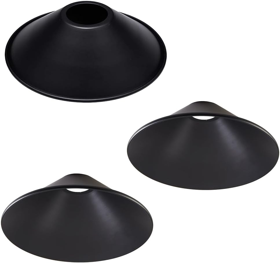 Industrial Black Iron Lamp Shade Vintage Pendant Light Cover for Home ...