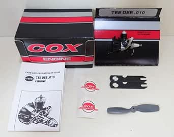 Amazon.co.jp: COX TEE DEE 010 ENGINE No.130 エンジン 飛行機 ラジコン G240208878-41 ...