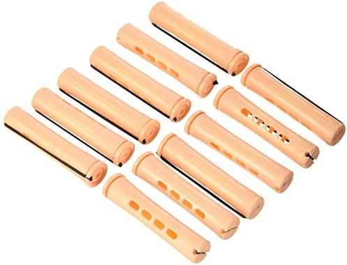 Amazon.com : 100pcs Hair Curling Rods Set - Plastic Cold Wave Rollers ...
