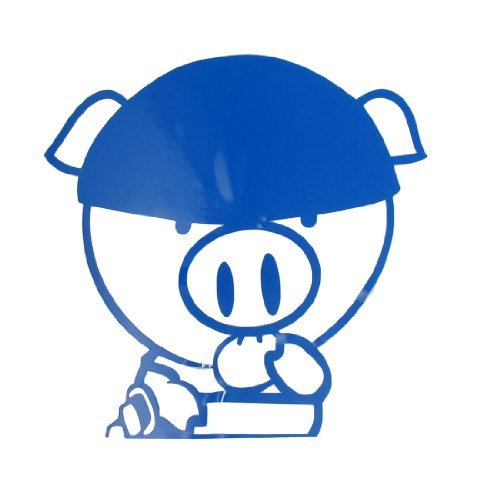 Alcoa PrimeSelf Adhesive Cartoon Pig Shaped Stickers for Auto Car ...