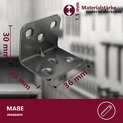 30 x Wide Beam Angle Bracket Ideal for Indoor and Outdoor Use ...