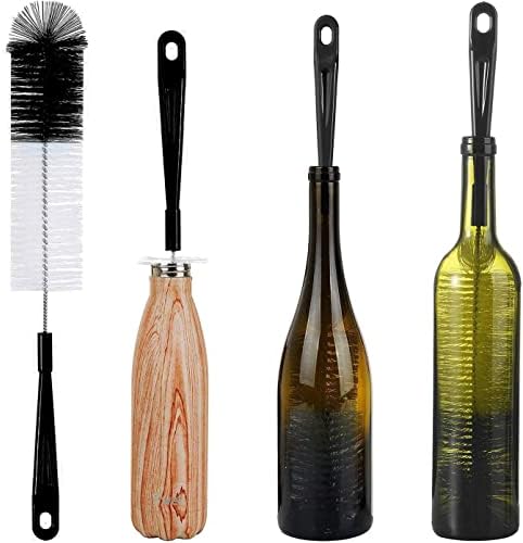 Condello Casa Utility Bottle Cleaning Brush Set Long Handle Thin Small ...