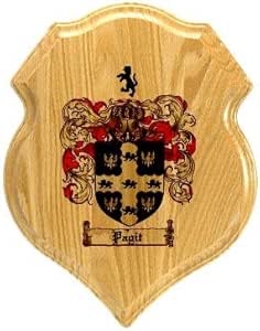 Amazon.com: Pagit Coat of Arms Plaque / Family Crest Plaque : Home ...
