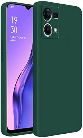 LIRAMARK Silicone Soft Back Cover Case for Oppo F21 Pro 4G / Reno 7 4G ...