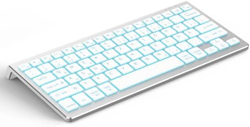 CACOE German Bluetooth Keyboard Compatible with iOS, Android, Windows ...