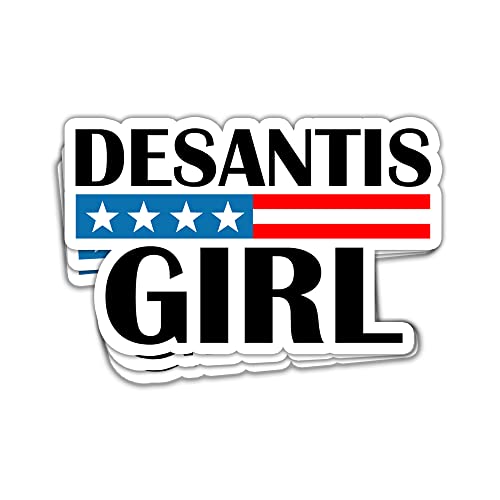 JEFARIK 3 Pcs - Desantis Girl Sticker Ron Desantis Stickers - Want It All
